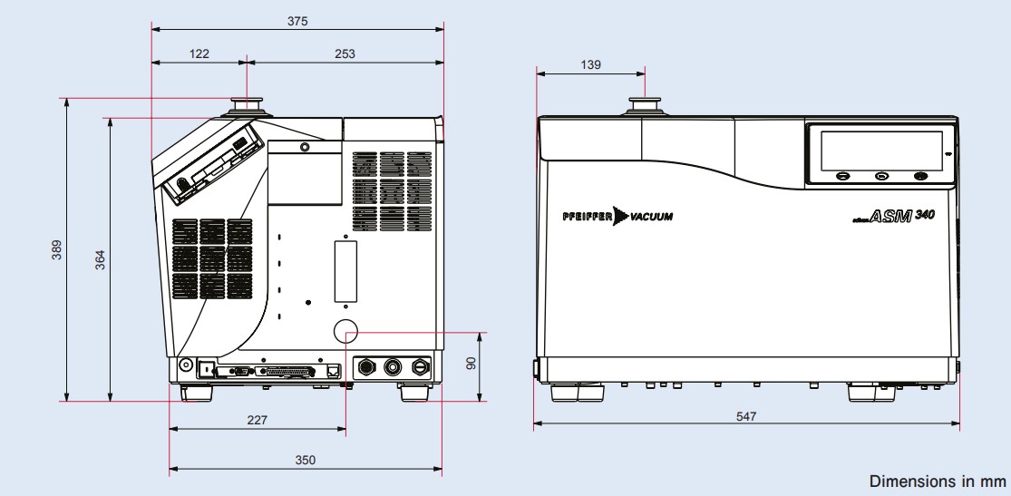 ASM340 リークディテクター | 伯東株式会社 真空関連機器紹介ページ